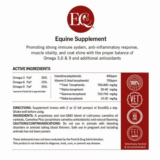 ExcelEQ Equine Wellness Supplement | Excel Supplements